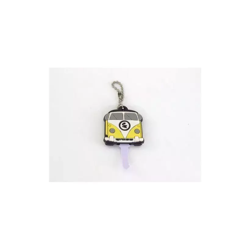 Camper Van plastic key ring