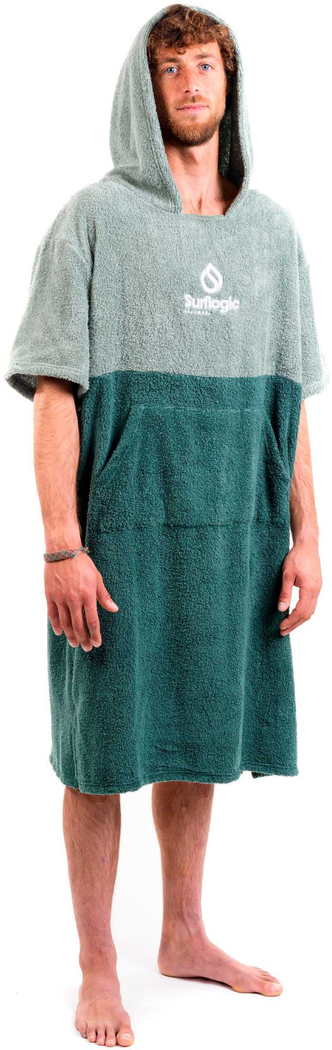 Poncho Surf Logic Green & Olive