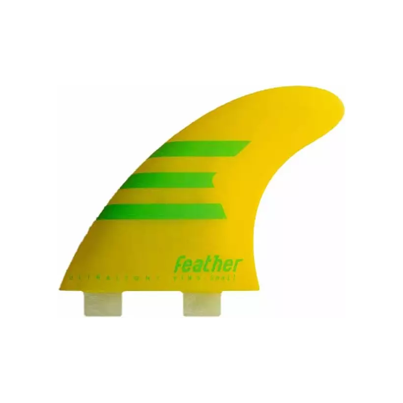 Feather Fins Ultralight Epoxy HC Yellow
