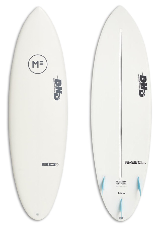 Surfboard MickFanning DHD Black Diamond