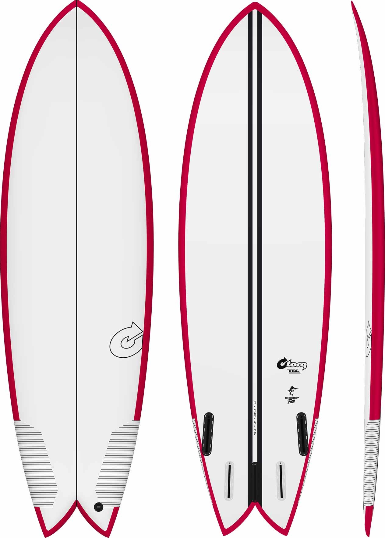 Surfbrett Torq Big Boy Fish TEC EPOXY