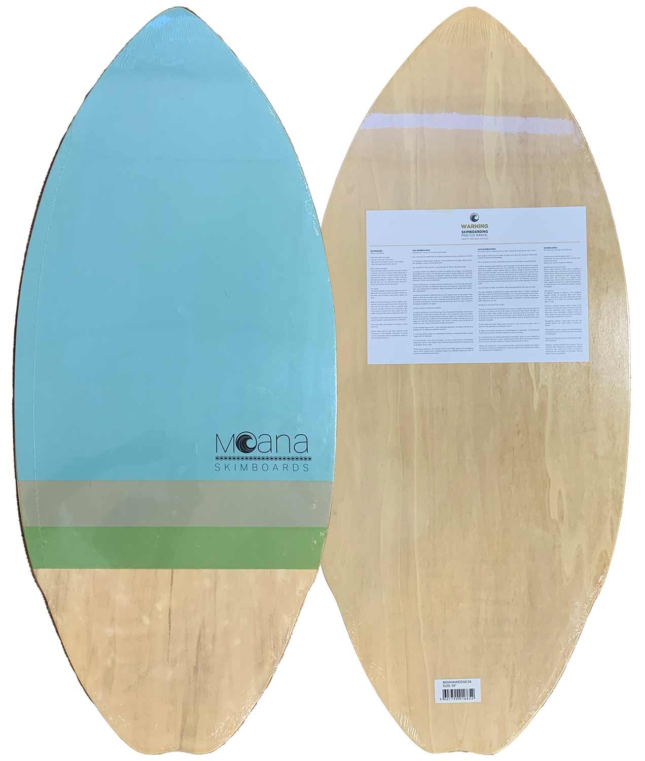 Prancha de skimboard Moana Wedge 39"