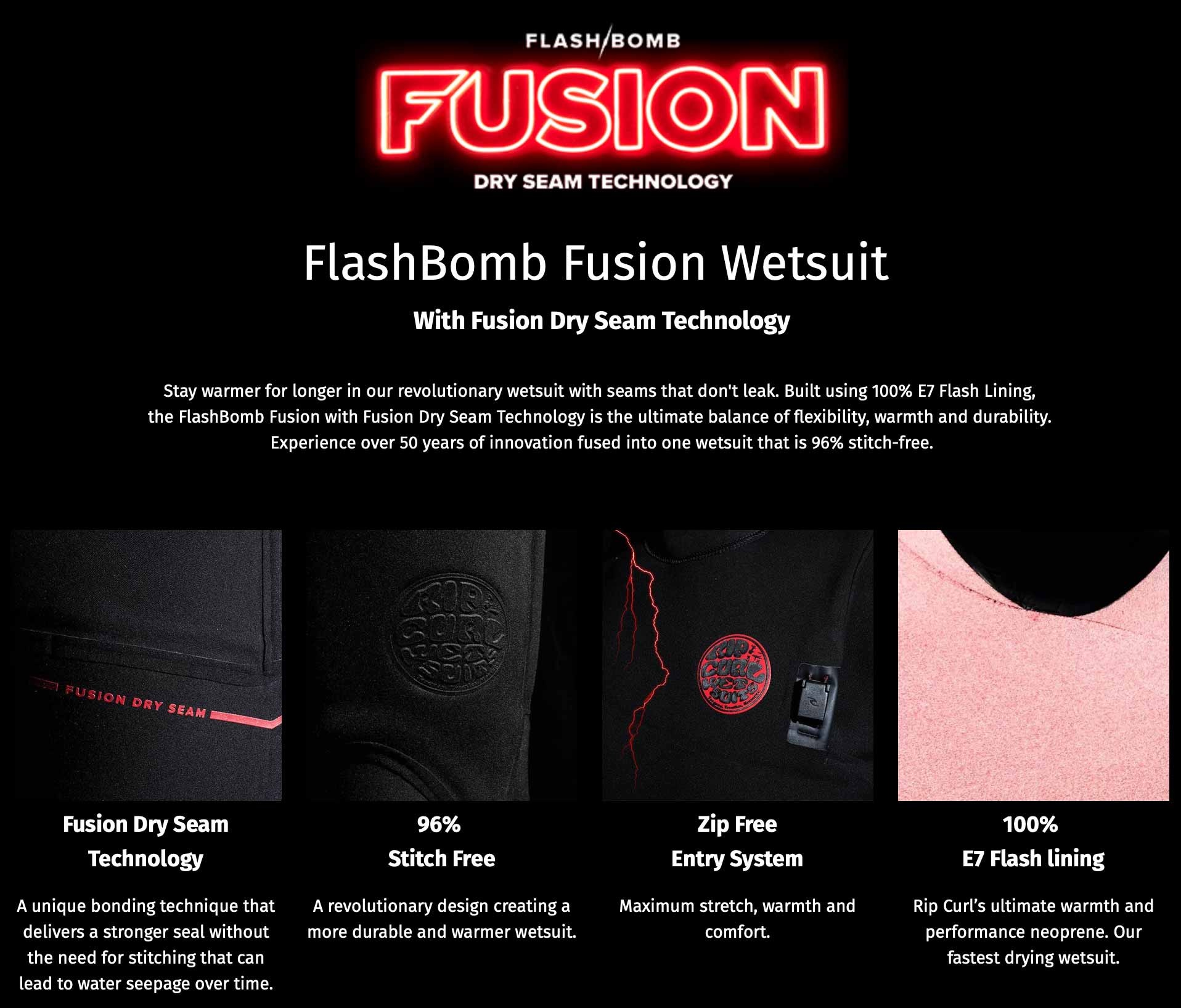 4/3mm Rip Curl Flash-Bomb Fusion