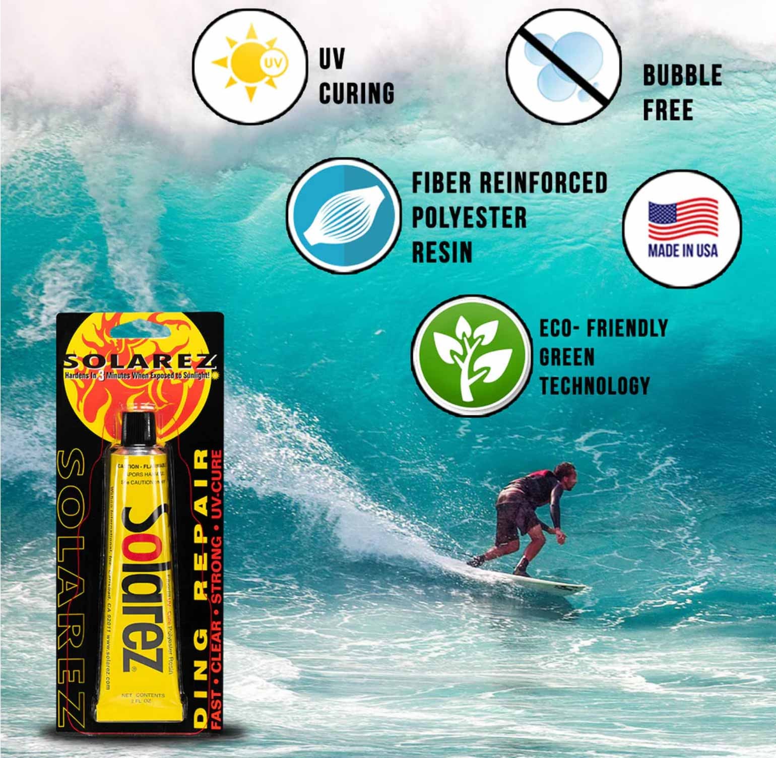 Solarez polyester Mini 0,5oz / 15ml - Kleines Röhrchen