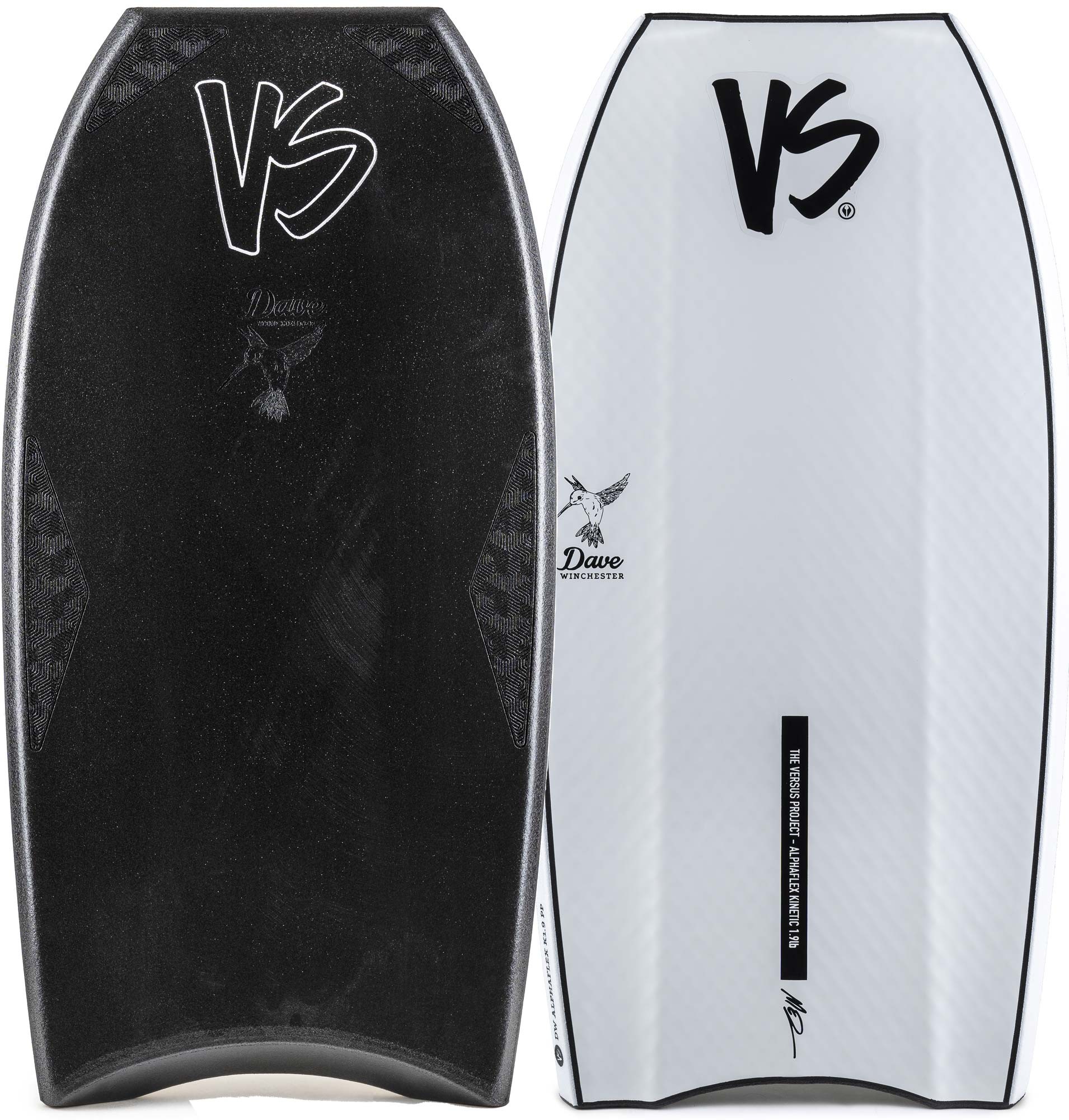 Prancha de bodyboard VS Winchester Alphaflex PP Black/White