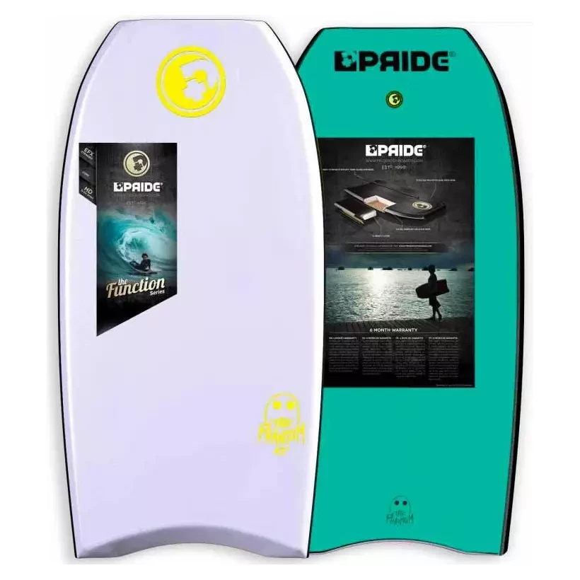 Prancha de bodyboard Pride Phantom White