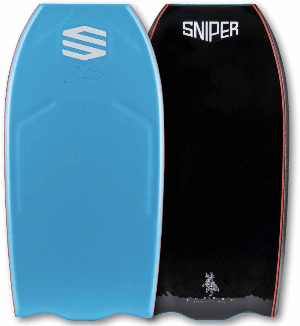 Planche de Bodyboard Sniper Iain Campbell Theory NRG Omega Aqua/Black