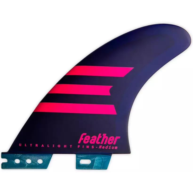 Finnen surf-Feather Ultralight Epoxy HC Click-Tab Purple