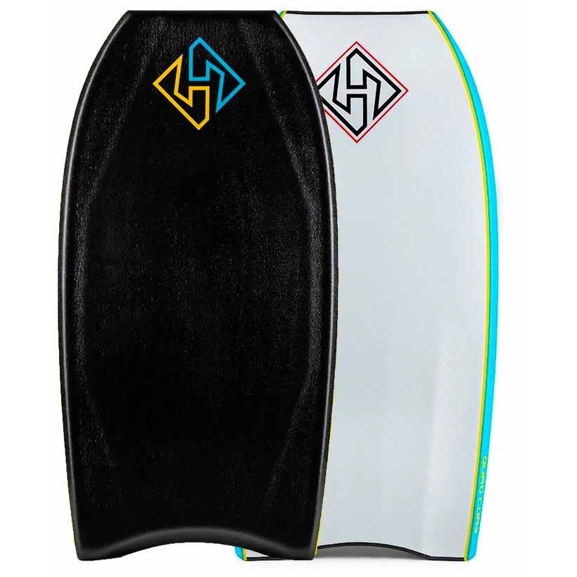 Tabla de bodyboard Hubboards Hubb Quad Core PP Sci-Five Black/White