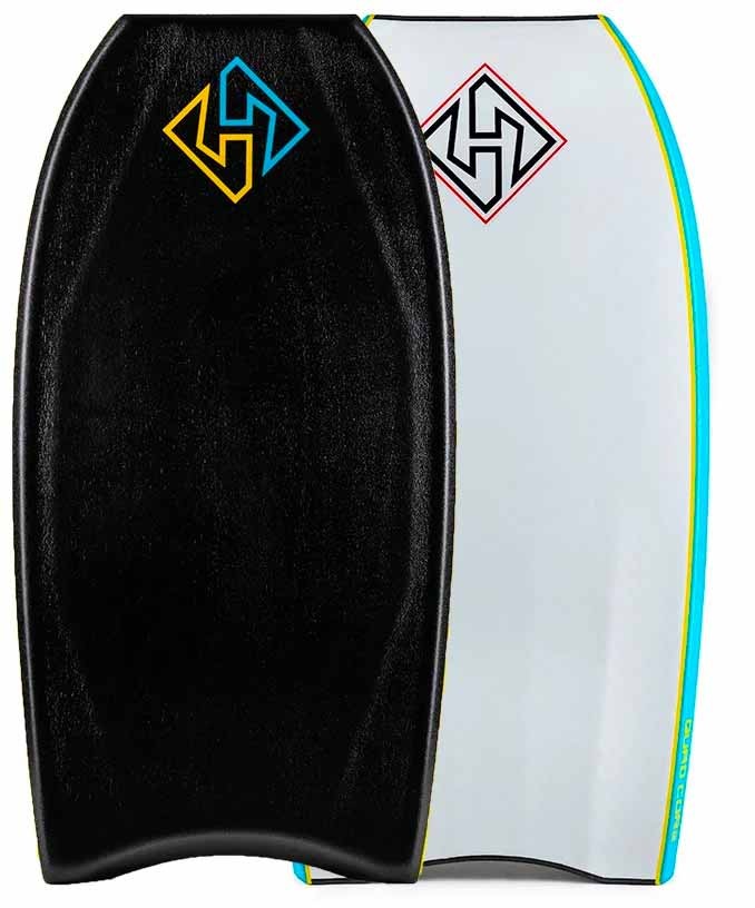 Tabla de bodyboard Hubboards Hubb Quad Core PP Sci-Five Black/White