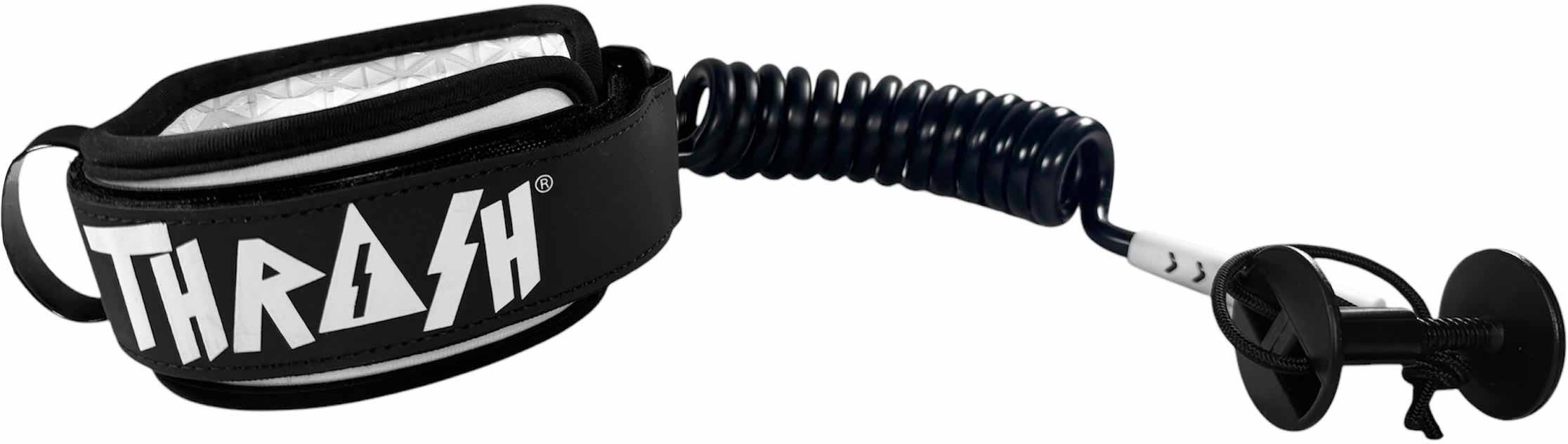 Leash de bodyboard Thrash 9mm Ultra Series Black/White