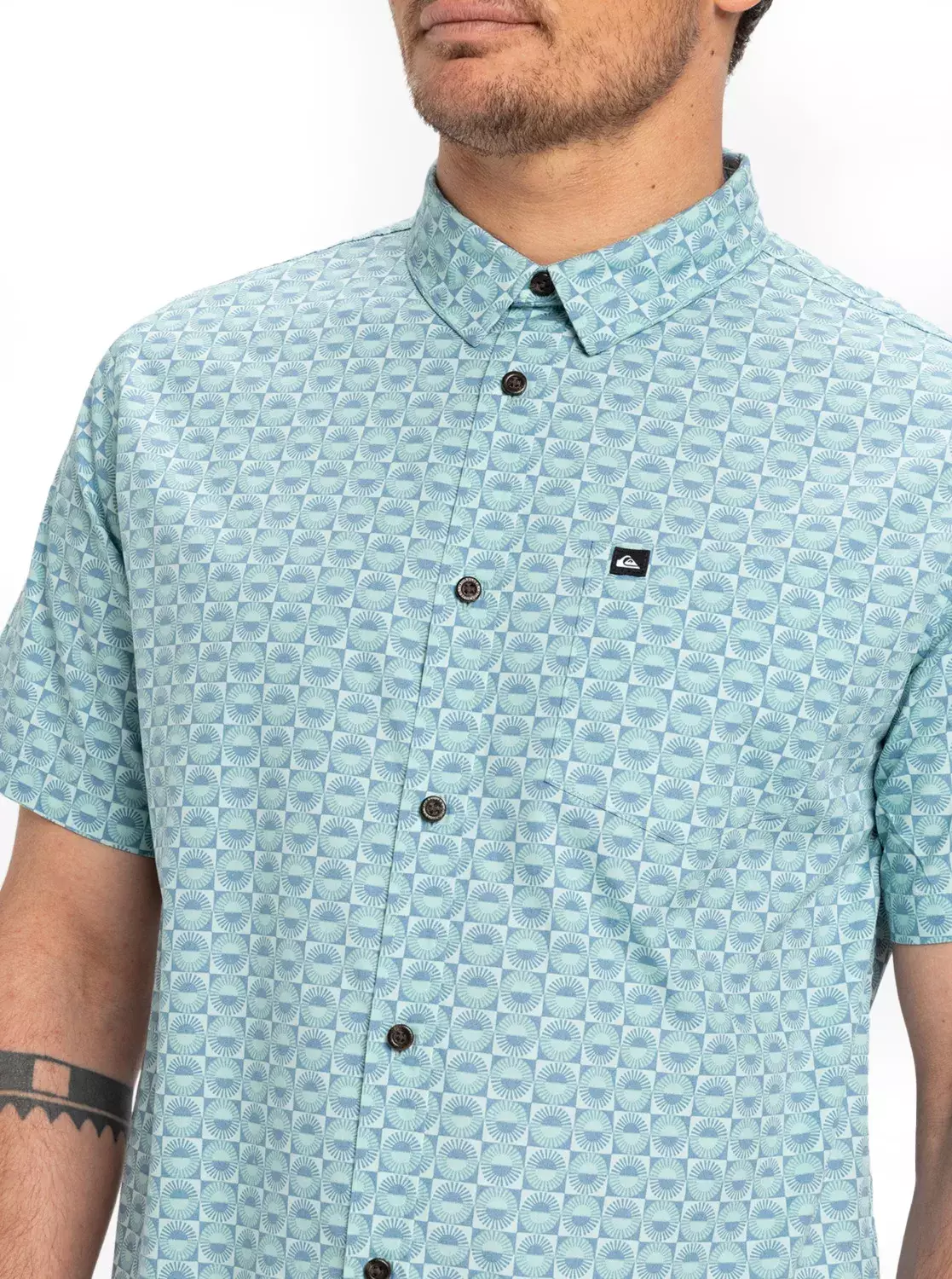 Quiksilver Apero Organic Classic aquifer florever Shirt aquifer flo...