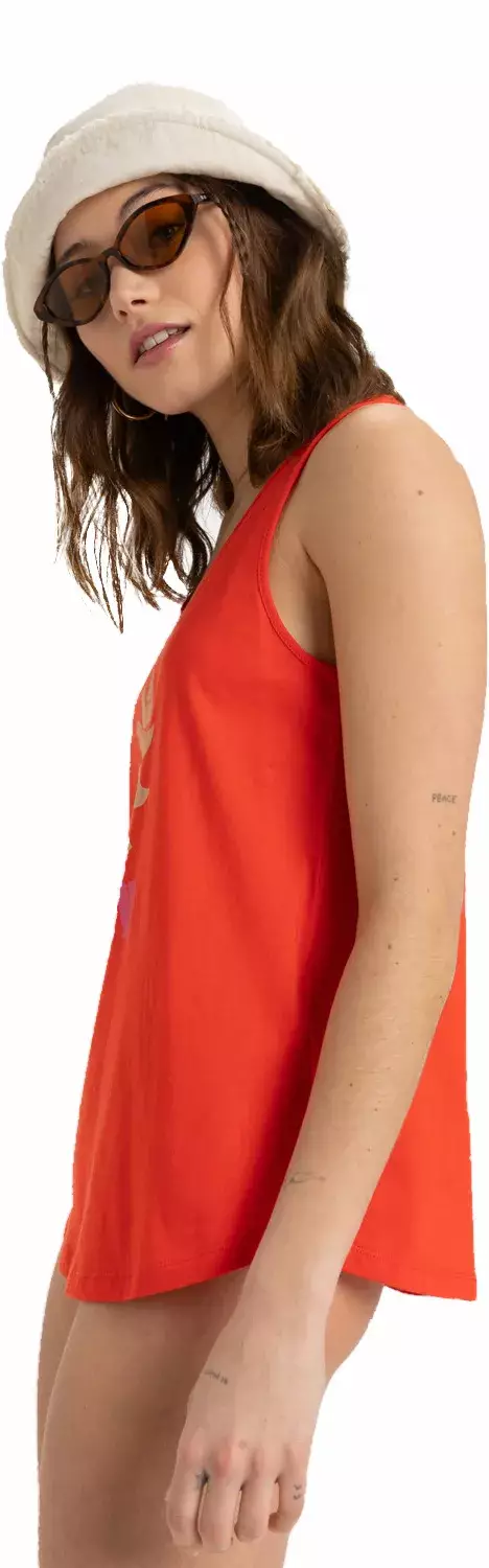 Camiseta Roxy Surfclassic Poppy Red