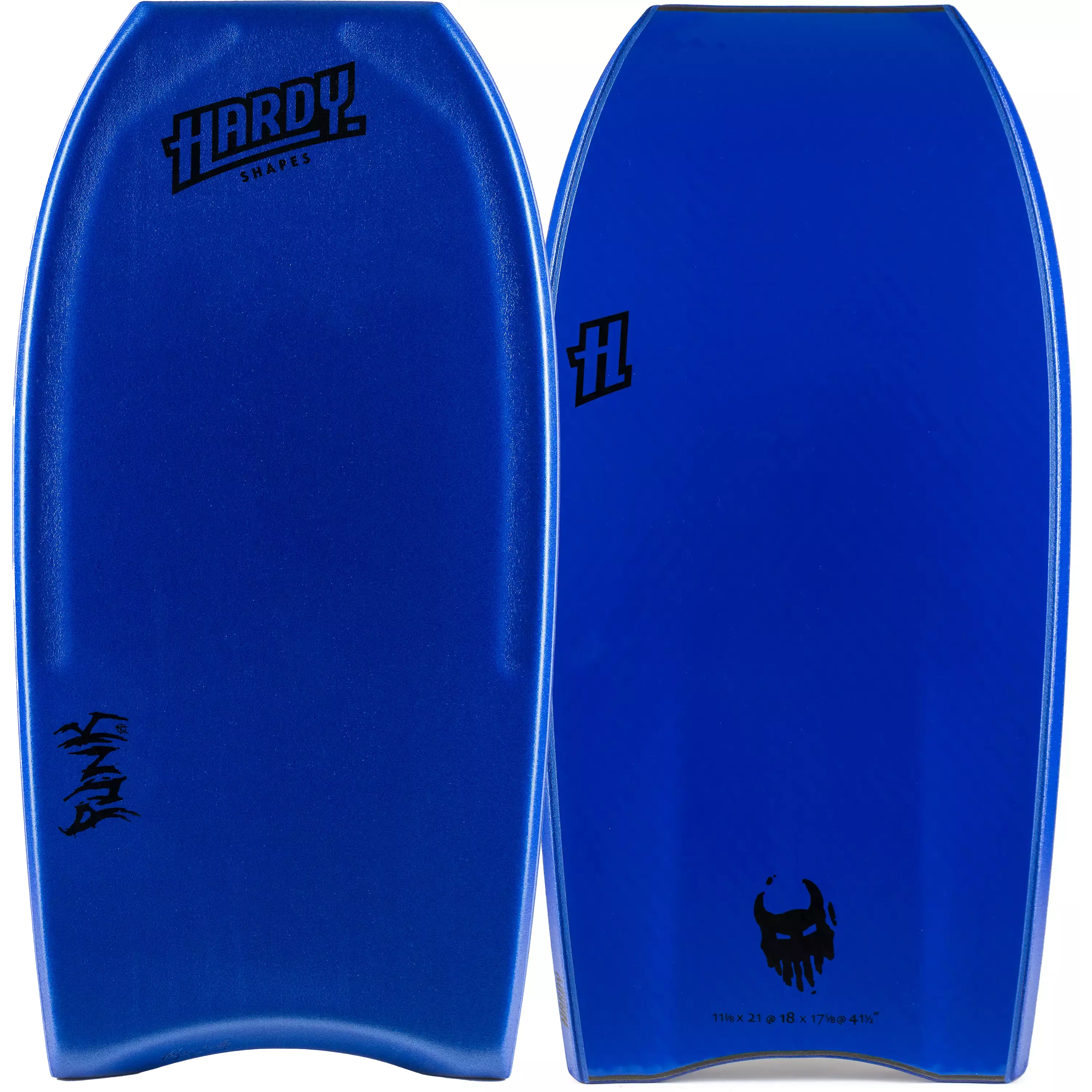 Bodyboard Hardy Shapes Punk Anarchy Mini Quad Kinetic PP Dark Blue