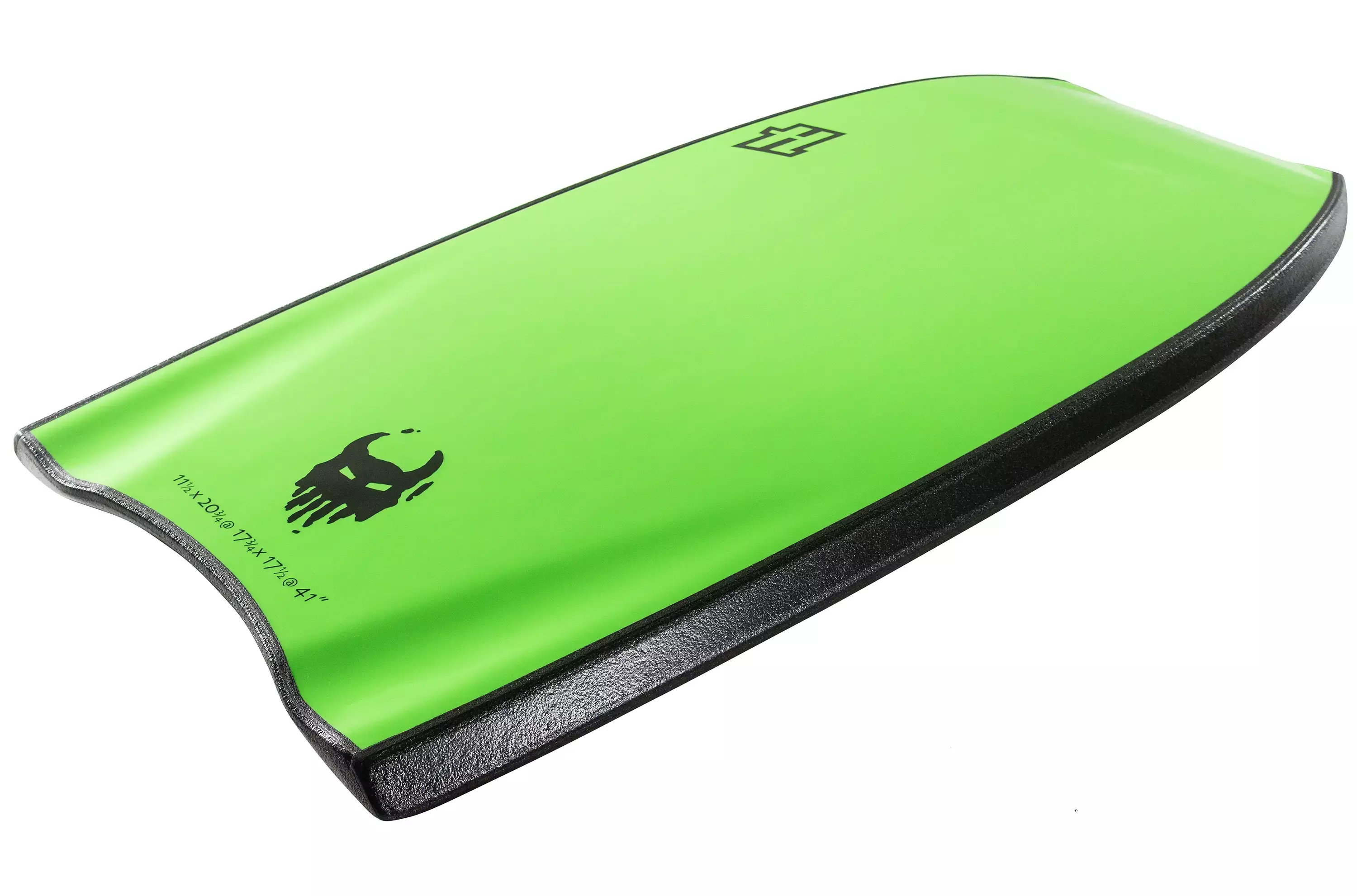 Bodyboard Hardy Shapes Punk Anarchy NRG+HD Black/Fluro Green