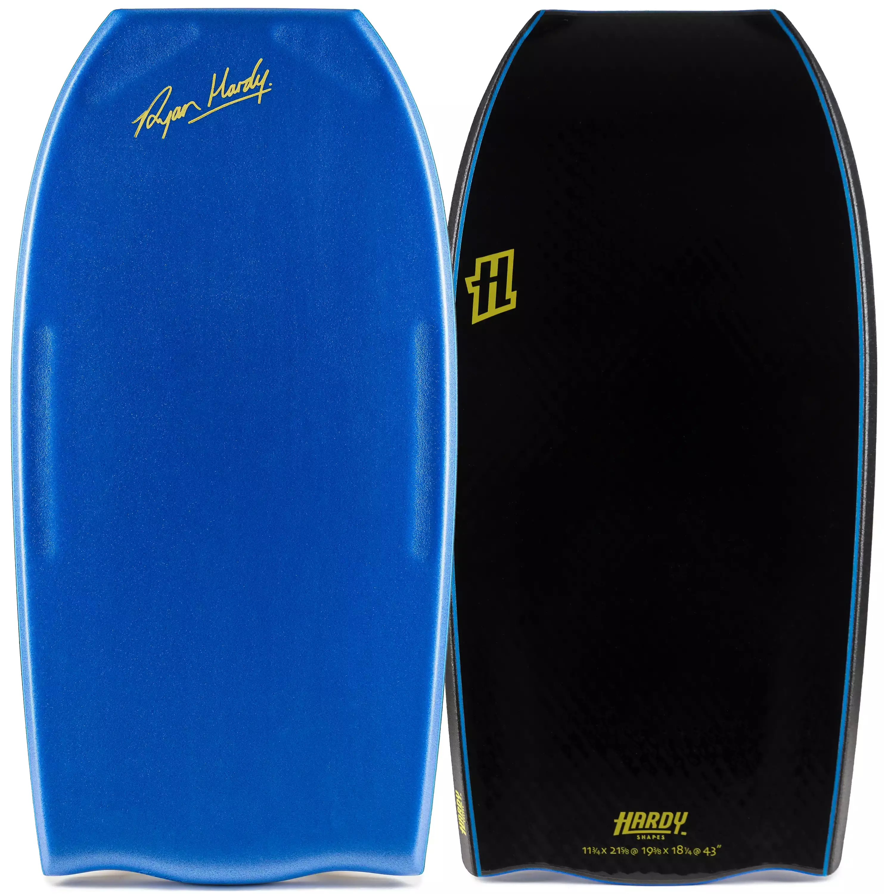 Planche de bodyboard Hardy Shapes Ryan Hardy Pro Kinetic PP Bat Tai...
