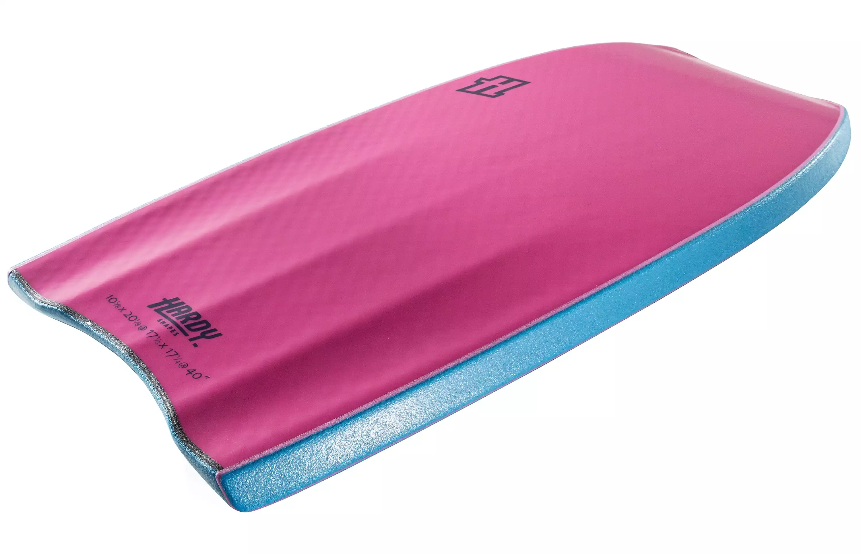 Bodyboard Hardy Shapes Lilly Quad 3.0 K15 PP Aqua Blue/Pink