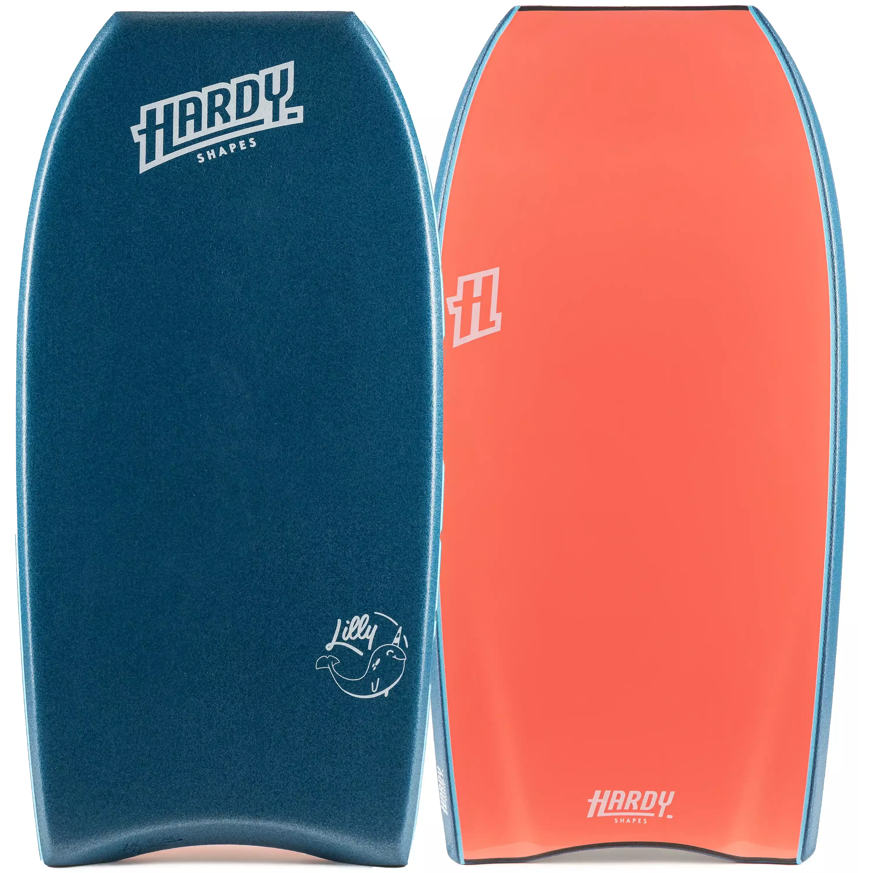 Bodyboard Hardy Shapes Lilly Charger PE Sea Green/Coral