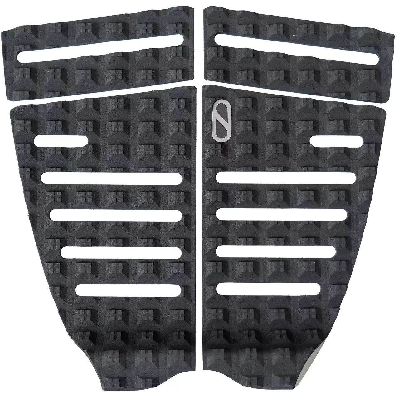 Deck surf Slater Designs 4 peças Black/Grey