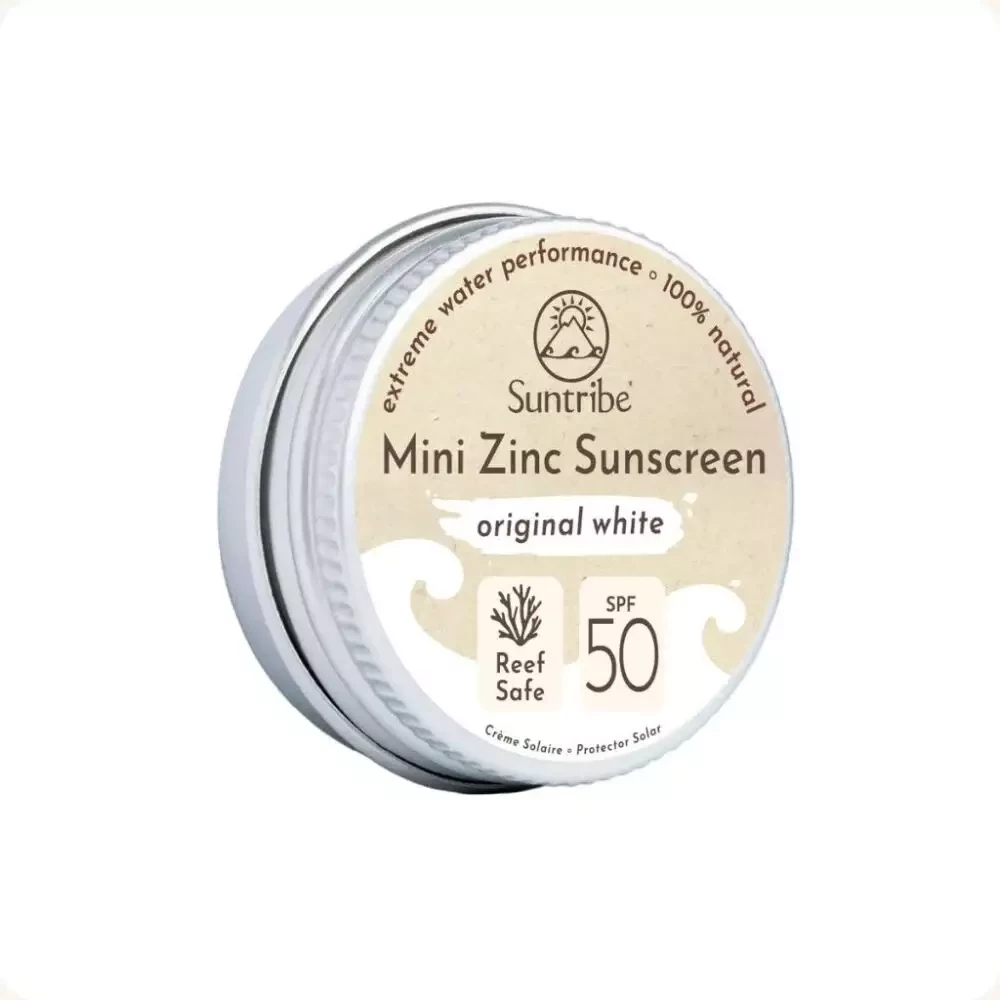 Suntribe Mini Zinc Sport Sunscreen SPF50 White