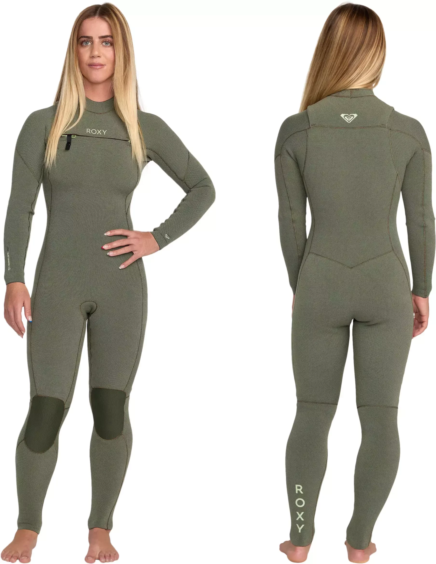 Neopreno Roxy Elite 4/3mm FZ Sage