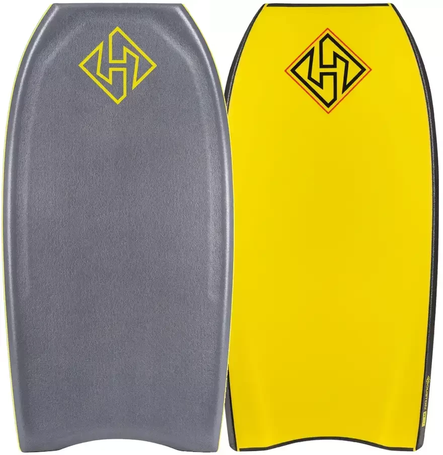 Bodyboard Hubboards Hubb Deluxe PE Grey/Yellow