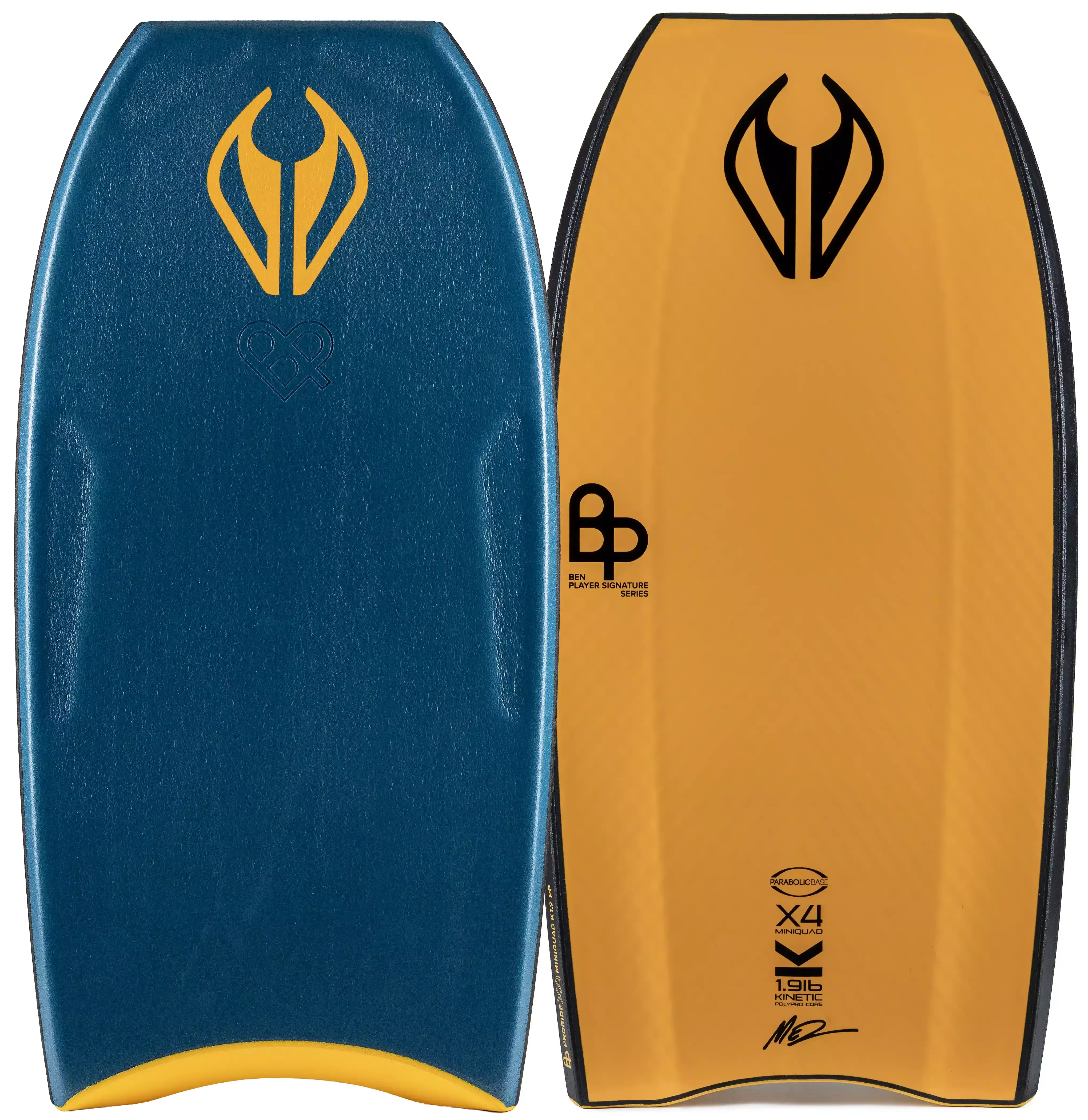 Bodyboard NMD Ben Player Proride X4 Mini Quad K19 PP Deep Sea Green...