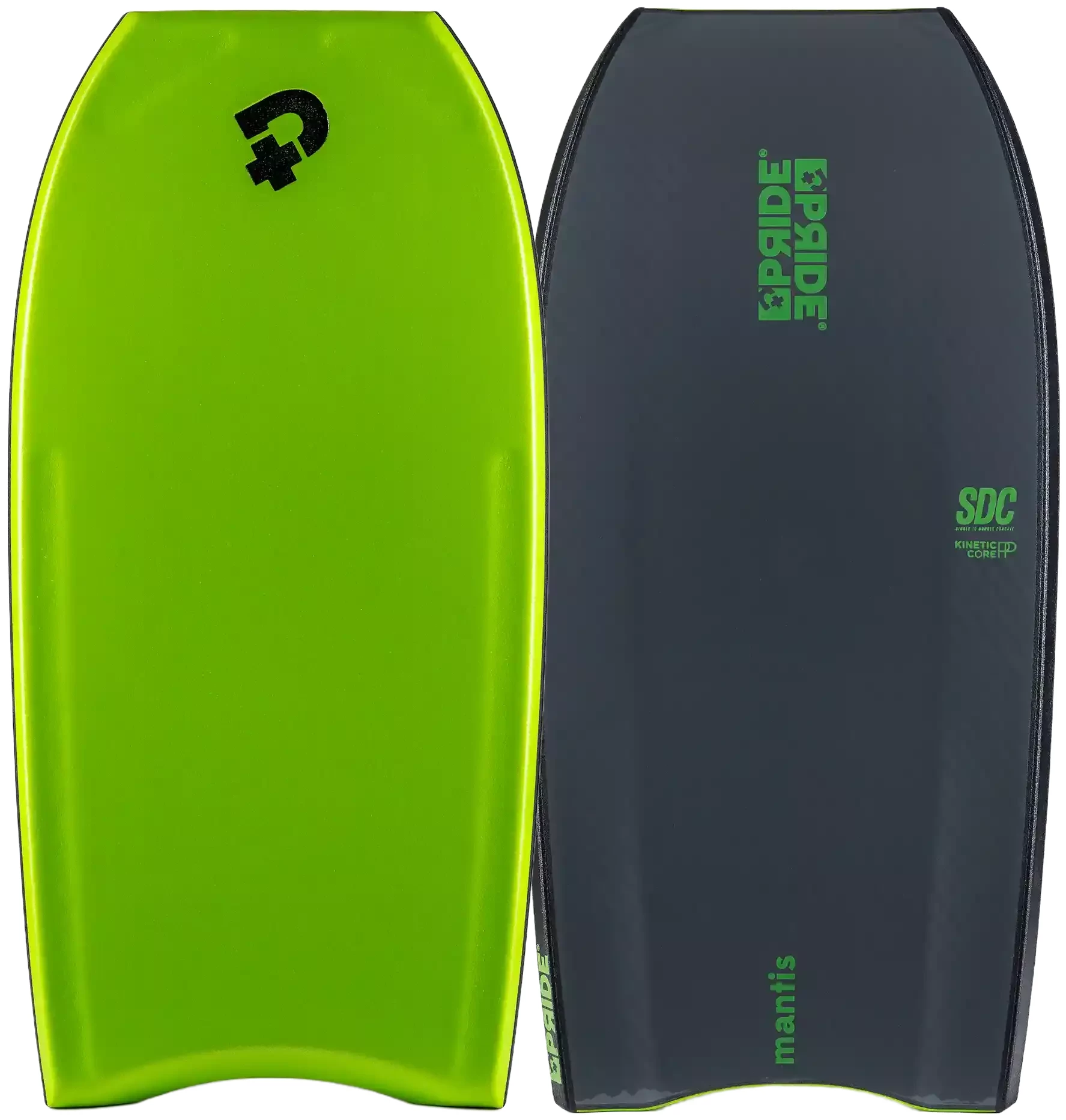 Bodyboard Pride Mantis PP SDC Green/ Grey