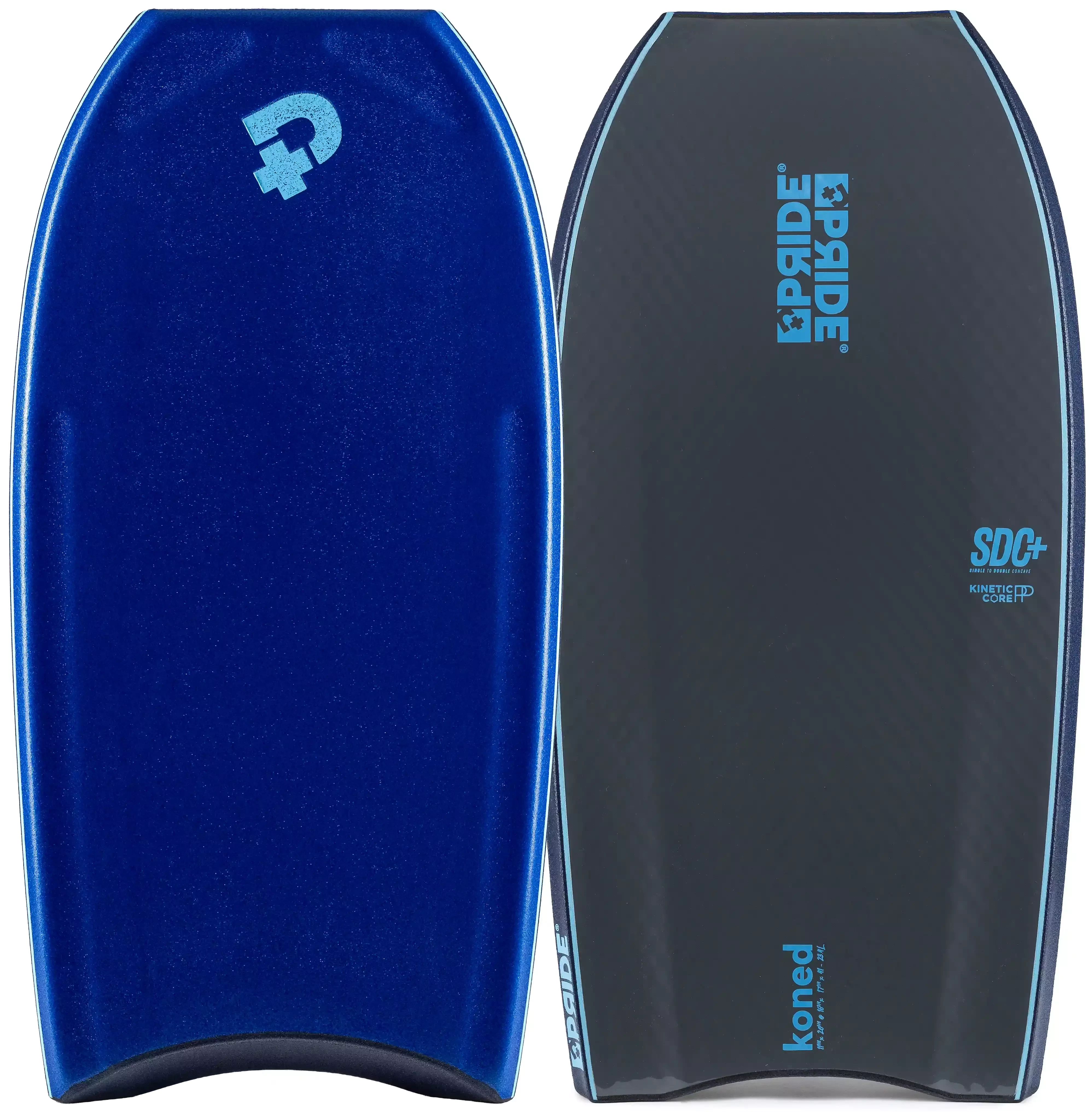 Bodyboard Pride Koned PP SDC+ Dark Blue/Dark Grey