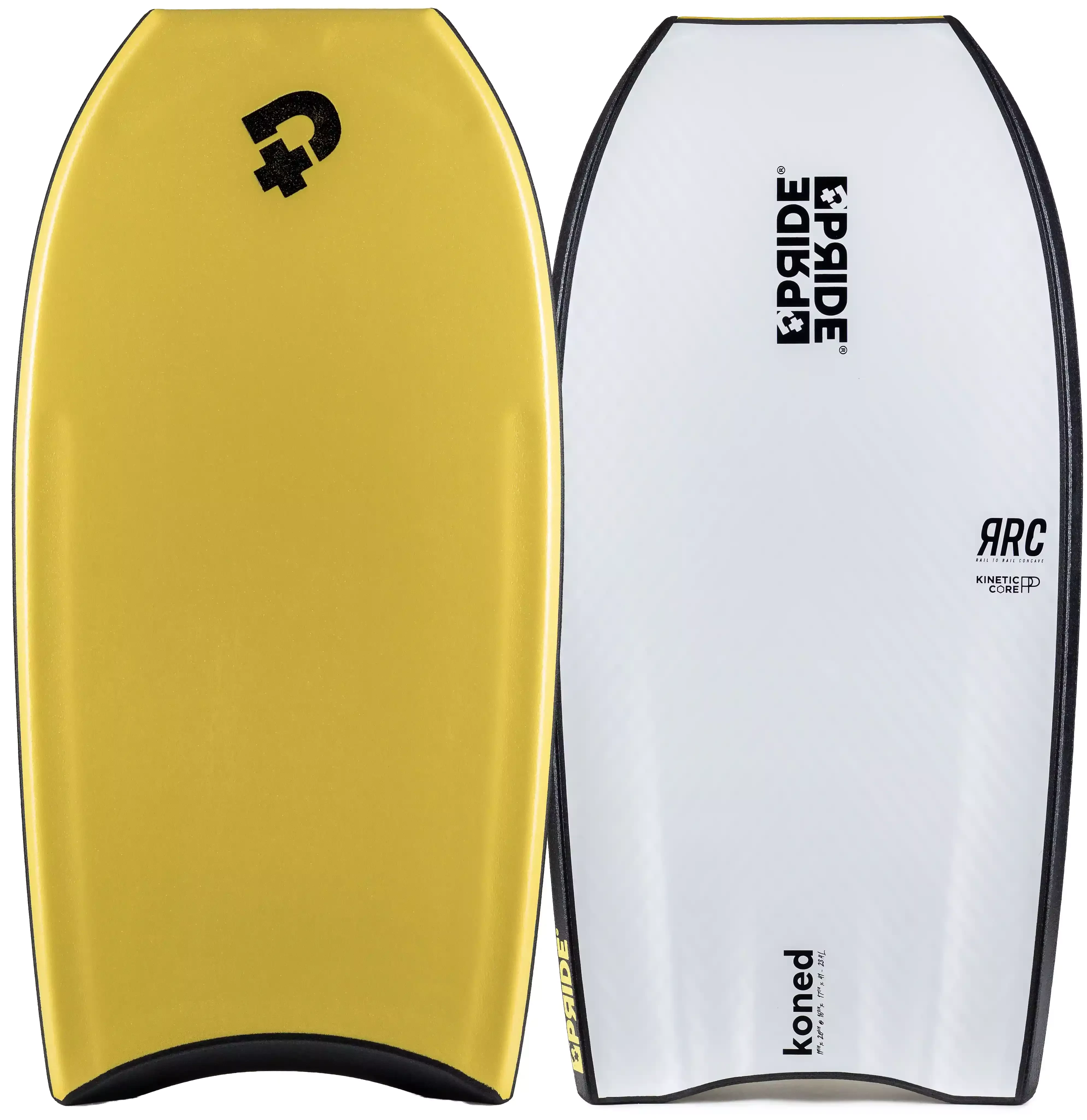 Bodyboard Pride Koned PP RRC Tangerine/White