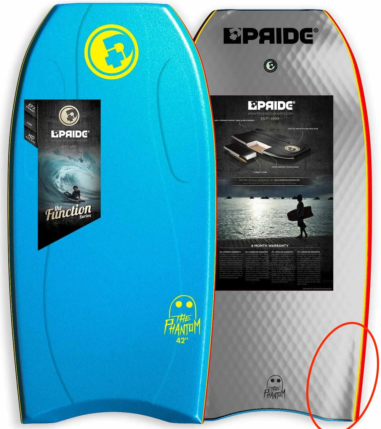 The shape and form of a bodyboard - Mundo Surf
